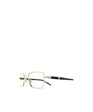 Montblanc Rectangle Frame Eyeglasses - Gold