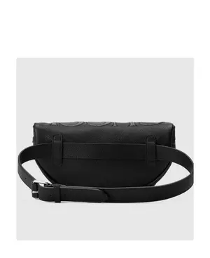 Gucci Logo-embossed Leather Belt Bag