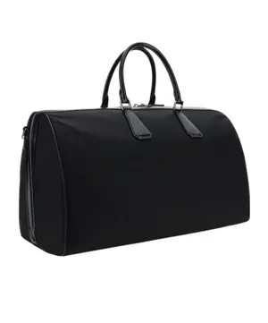 Prada Triangle Logo Travel Bag