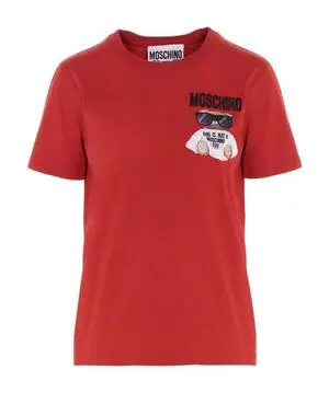 Moschino Embroidered Teddy Bear T-shirt