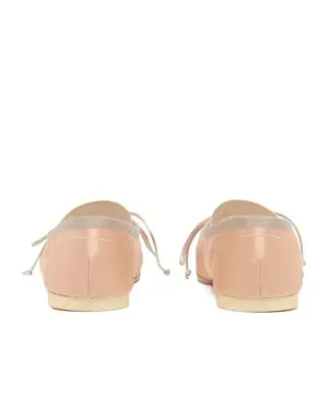 MAISON MARGIELA Anatomical Square-toe Ballerina Flats - Brown