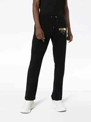 Moschino Logo Printed Sweatpants