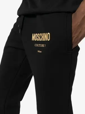 Moschino Logo Printed Sweatpants