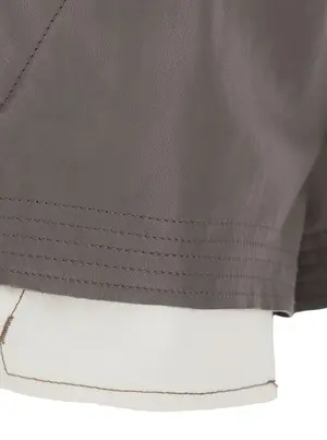 Rick Owens Vent Detail Drawstring Shorts - Black