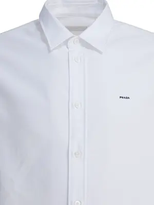 Prada Long Sleeved Buttoned Shirt