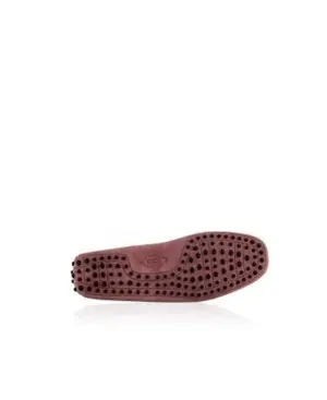 TOD'S Flat Slip-on Loafers With Logo Detail - Pink