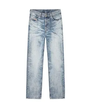 DIESEL® 2024 D-macs Straight-leg Jeans - Light Blue