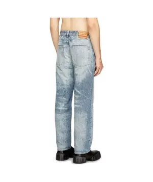 DIESEL® 2024 D-macs Straight-leg Jeans - Light Blue