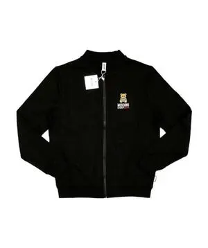 Moschino Printed Pattern Casual Jacket - Black