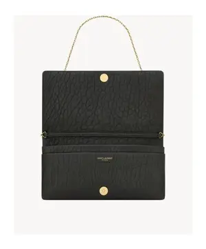 Saint Laurent Calypso Logo Plaque Mini Shoulder Bag