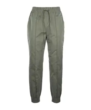 Dark Green Drawstring Trousers