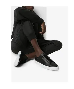 Axel Arigato Clean 90 Low Top Sneakers - Black