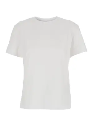 Acne Studios Regular Fit T-shirt - White