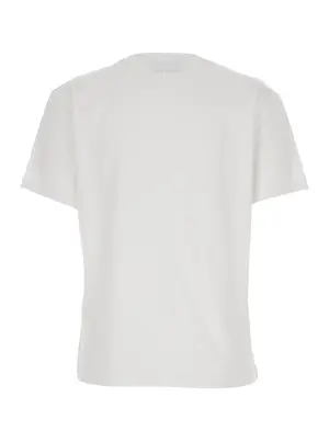 Acne Studios Regular Fit T-shirt - White