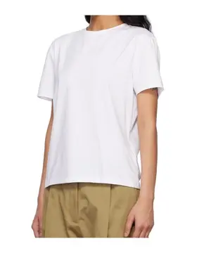 Acne Studios Regular Fit T-shirt - White