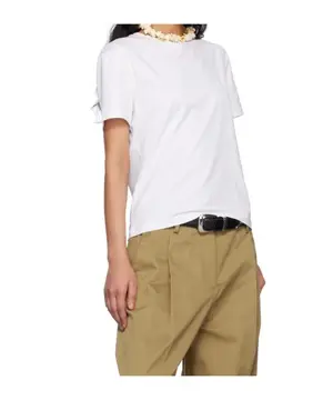 Acne Studios Regular Fit T-shirt - White