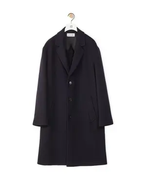 Loewe Long-sleeved Notch Lapel Coat