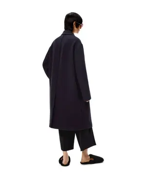 Loewe Long-sleeved Notch Lapel Coat
