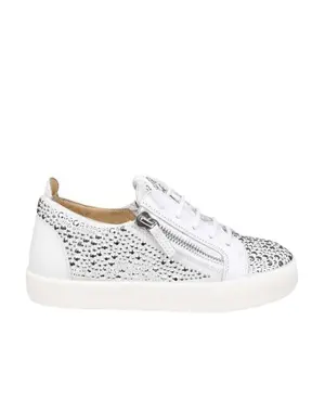 GIUSEPPE ZANOTTI Embellished Round Toe Sneakers