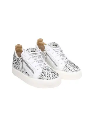 GIUSEPPE ZANOTTI Embellished Round Toe Sneakers