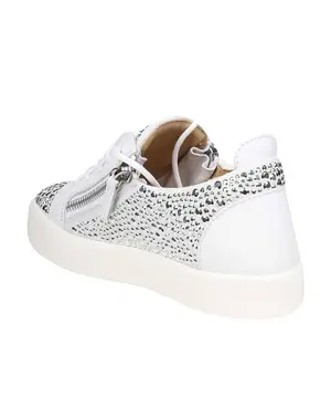 GIUSEPPE ZANOTTI Embellished Round Toe Sneakers
