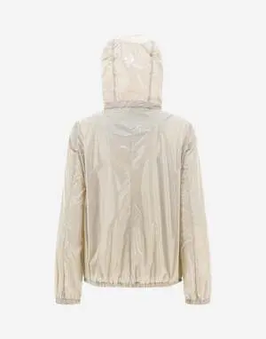 Herno Logo-patch Hooded Jacket - White