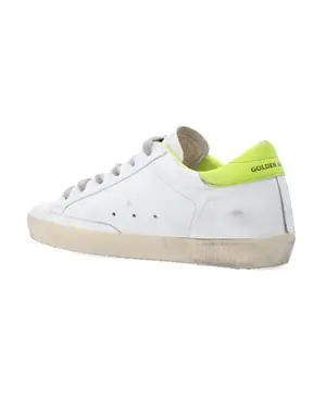 GOLDEN GOOSE Superstar Distressed Lace-up Trainers