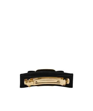 FERRAGAMO Vara Bow Hair Clip - Black