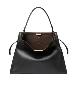 Fendi Way Large Tote Bag - Black
