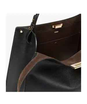 Fendi Way Large Tote Bag - Black