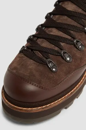 Moncler Peka Trek Hiking Boots - Brown