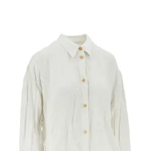 Khaite Long-sleeved Crinkled Shirt
