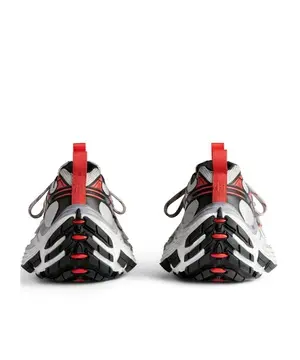 Balenciaga 10xl Low-top Sneakers - Gray/white/red