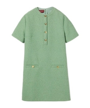 Gucci Cotton Bouclé Mini Dress