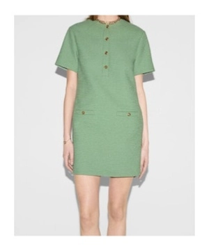 Gucci Cotton Bouclé Mini Dress
