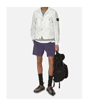 Stone Island Long Sleeve Casual Jacket With Lapels And Chest Pockets
