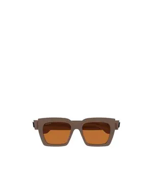 Gucci Square Frame Sunglasses - Brown