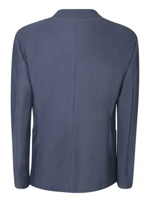 Giorgio Armani Single-breasted Straight Hem Blazer