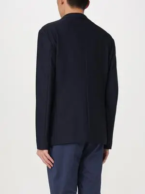 Giorgio Armani Single-breasted Straight Hem Blazer