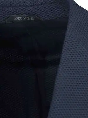 Giorgio Armani Single-breasted Straight Hem Blazer