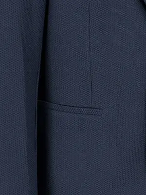 Giorgio Armani Single-breasted Straight Hem Blazer