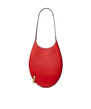 Tory Burch Small Pierced Handbag - Red