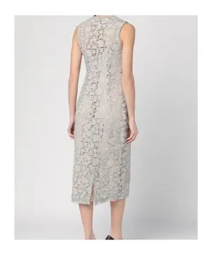 P.a.r.o.s.h Lace Midi Dress