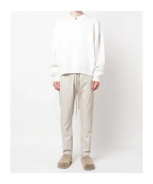 Fear Of God Drawstring Pants With Slit Cuffs