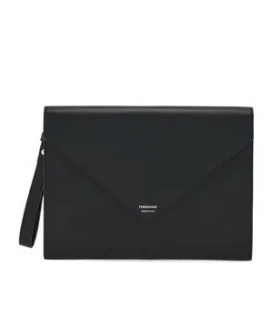 FERRAGAMO Document Holder - Black