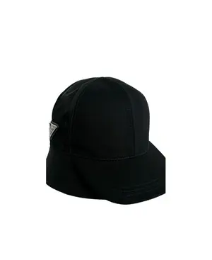 Prada Baseball Panel Leather Bucket Hat