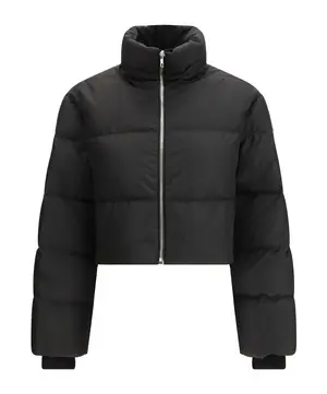 Moncler Cropped Cyclopic Down Jacket - Black