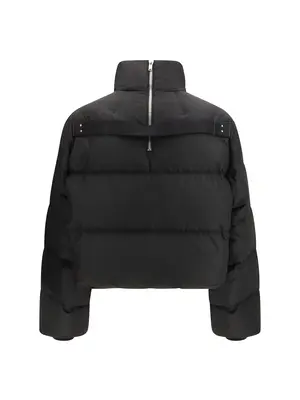 Moncler Cropped Cyclopic Down Jacket - Black
