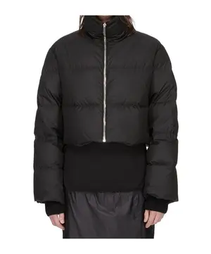 Moncler Cropped Cyclopic Down Jacket - Black