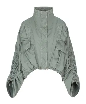 Balmain Gabardine Parka